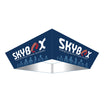 14' Tapered Square Hanging Sign with Outside Graphic | Zilla Display ...