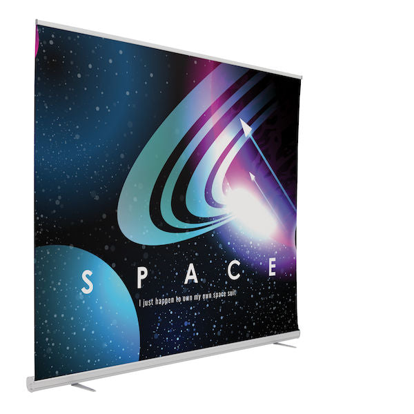 8' Custom Wide Retractable Banner Kit | Zilla Display – Zilla LLC