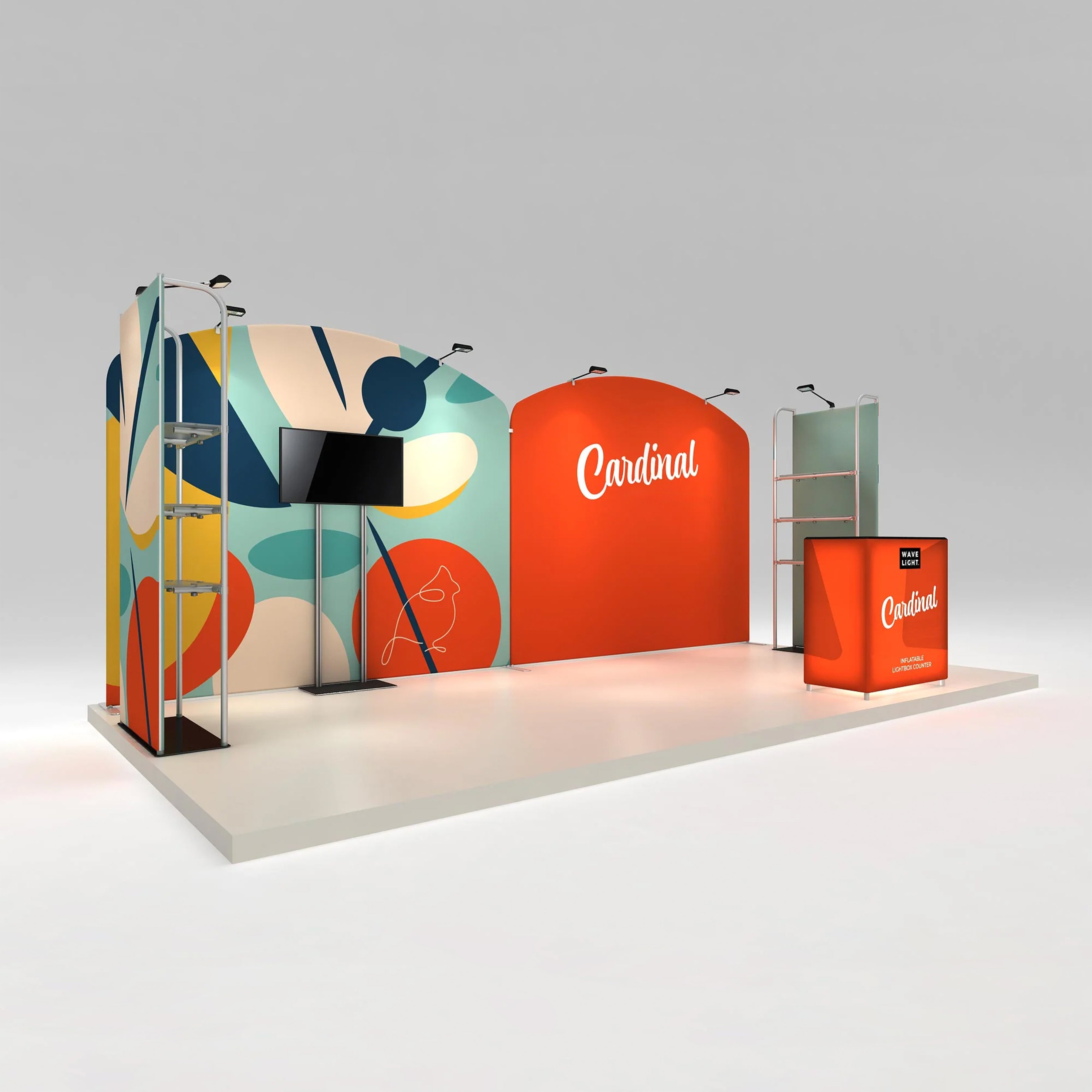 Cardinal 10x20 Inline Display | Zilla Display – Zilla Display ...