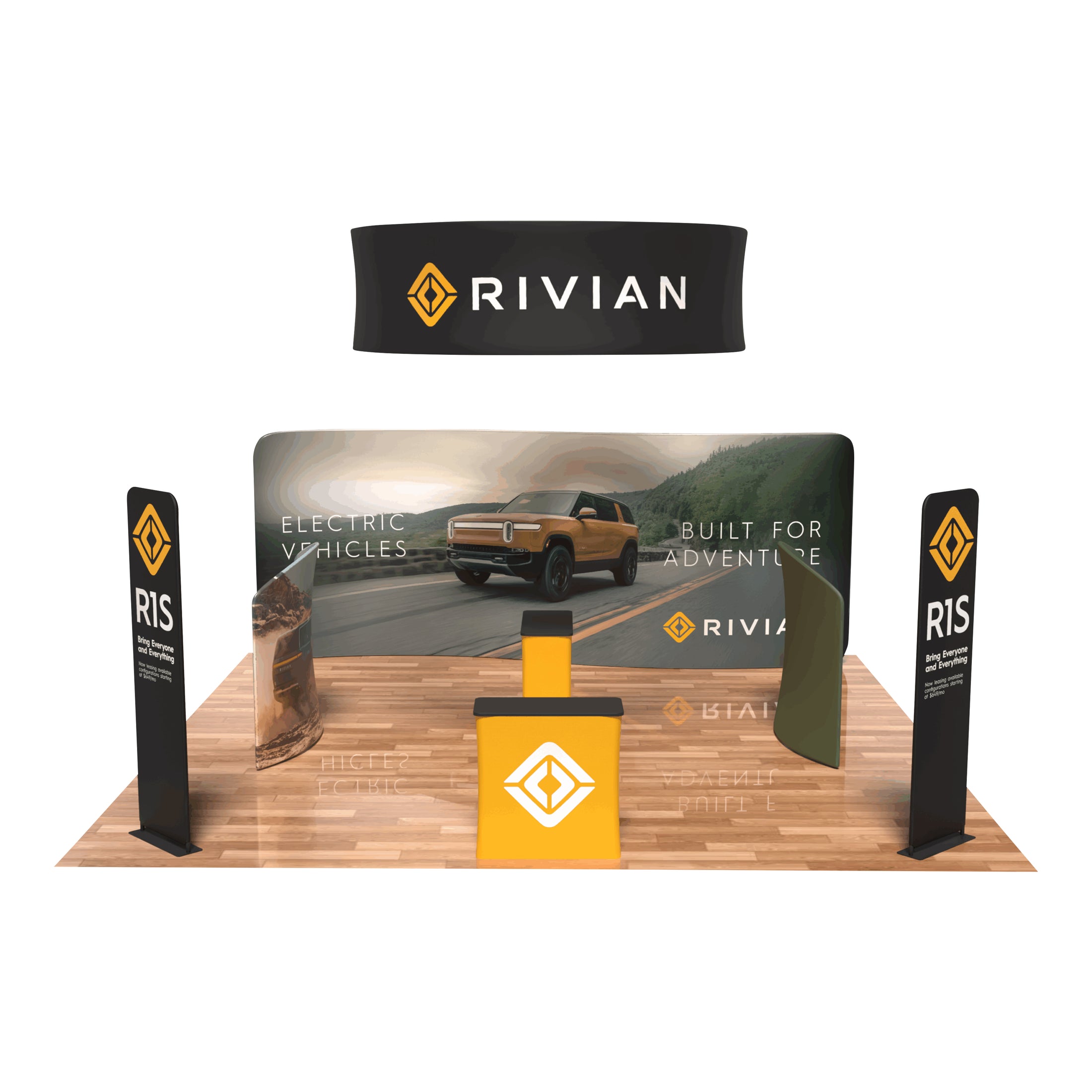 Waveline Nereus 20'x20' Island Kit | Zilla Display – Zilla Display ...