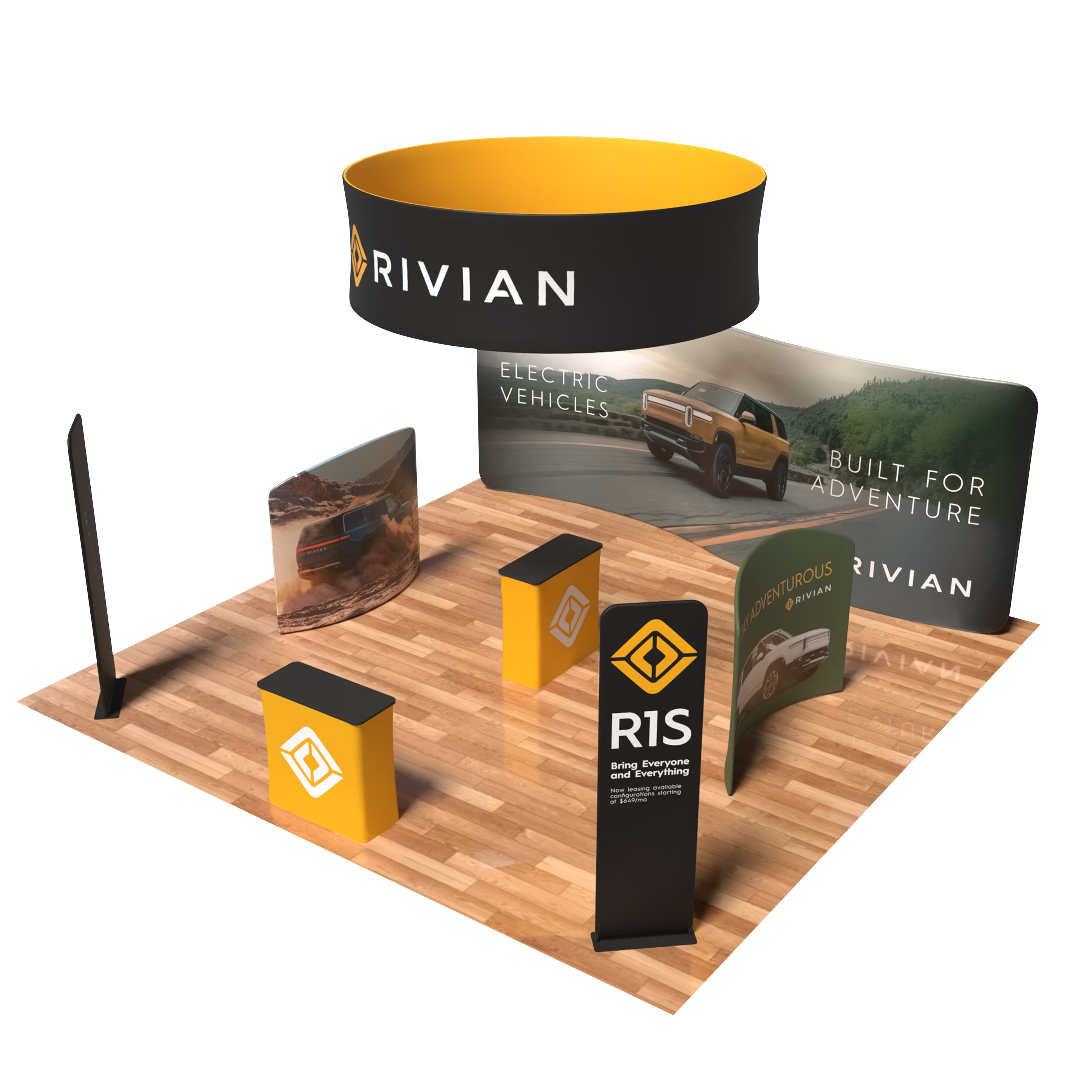 Waveline Nereus 20'x20' Island Kit | Zilla Display – Zilla Display ...