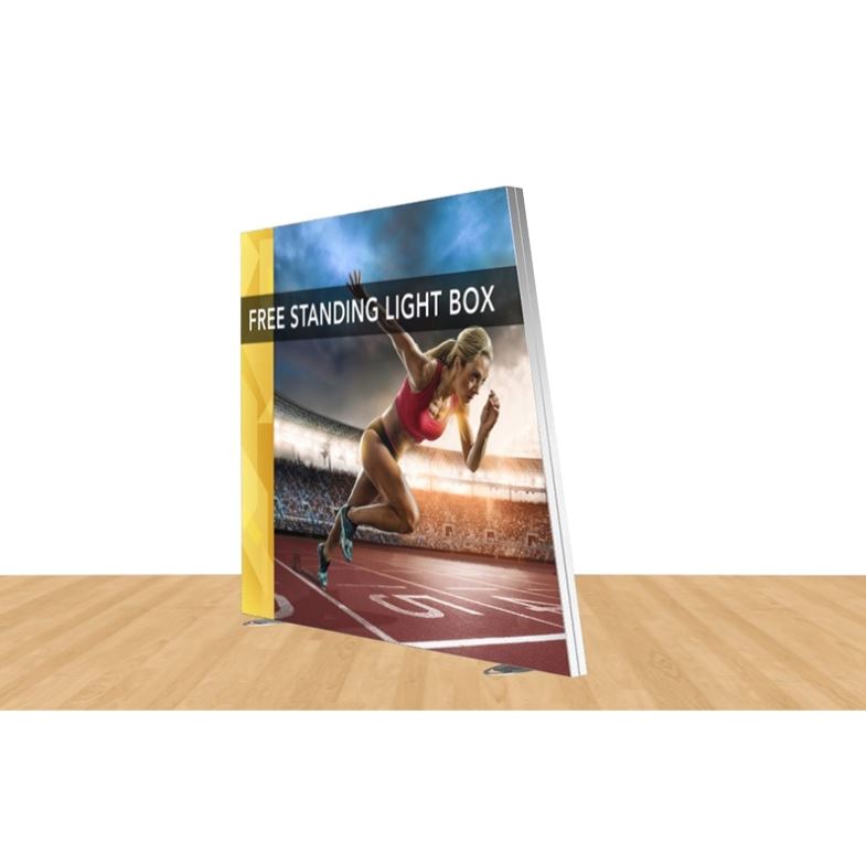 Angled Igniter Light Box Display 108" X 96" | Zilla Display – Zilla ...